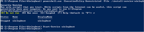Sending Windows Logs using WinLogbeat – Security Blog